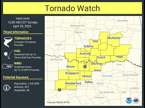 The Ada tornado: as it happened - YouTube