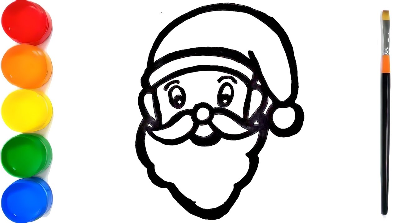 Santa Claus Christmas Compilation || Drawing, Painting and Coloring for ...