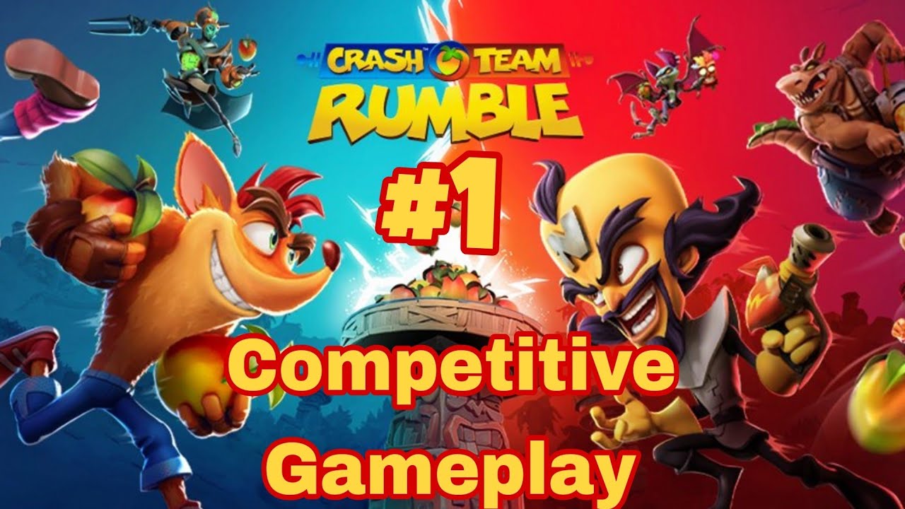 Crash Team Rumble Competitive Gameplay with Dingodile Win # ...