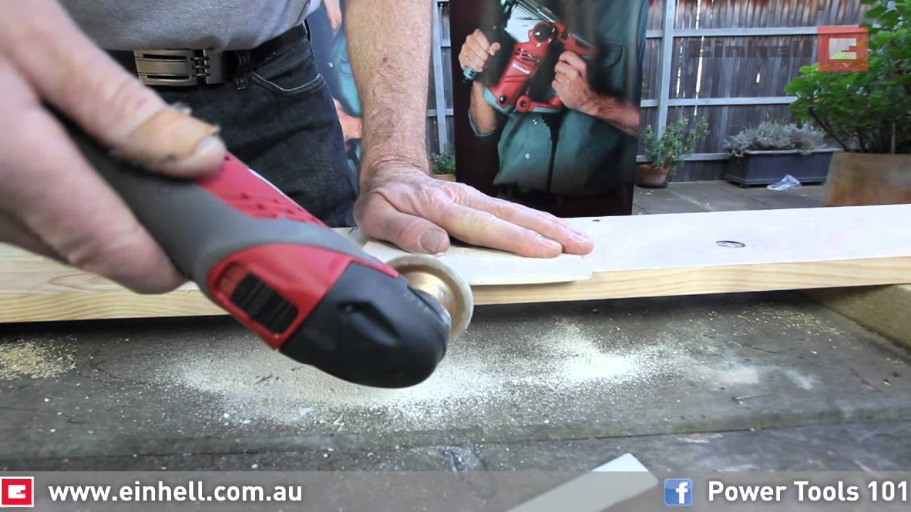 Einhell Cordless Multi Function Tool - YouTube