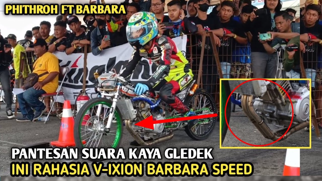 NGERI! Suara Kaya Gledek, Ternyata "V-IXION BARBARA SPEED" Aplikasikan ...