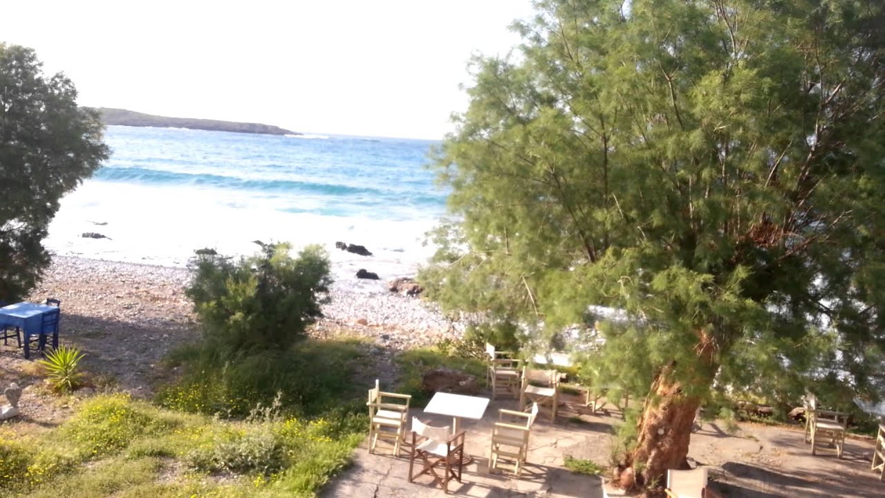 Georgoshouse Lykos beach Sfakia 26/04/15 - YouTube