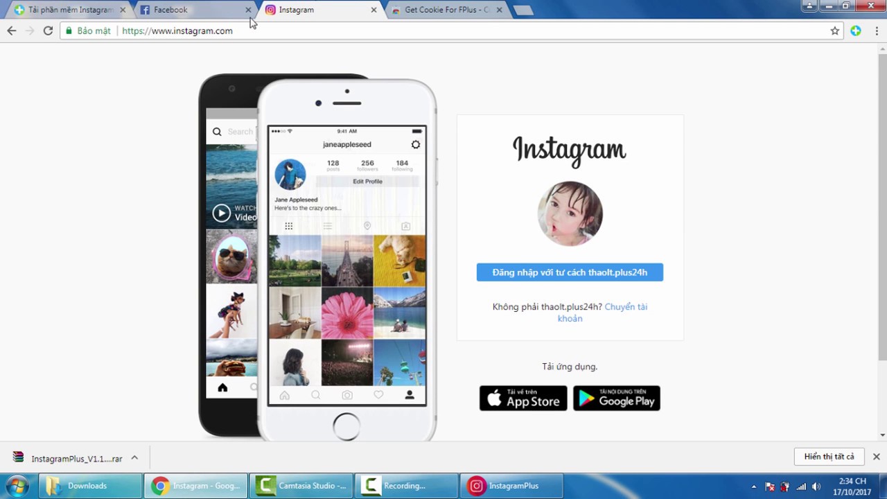 Giới thiệu và hướng dẫn cài đặt phần mềm InstagramPlus - YouTube
