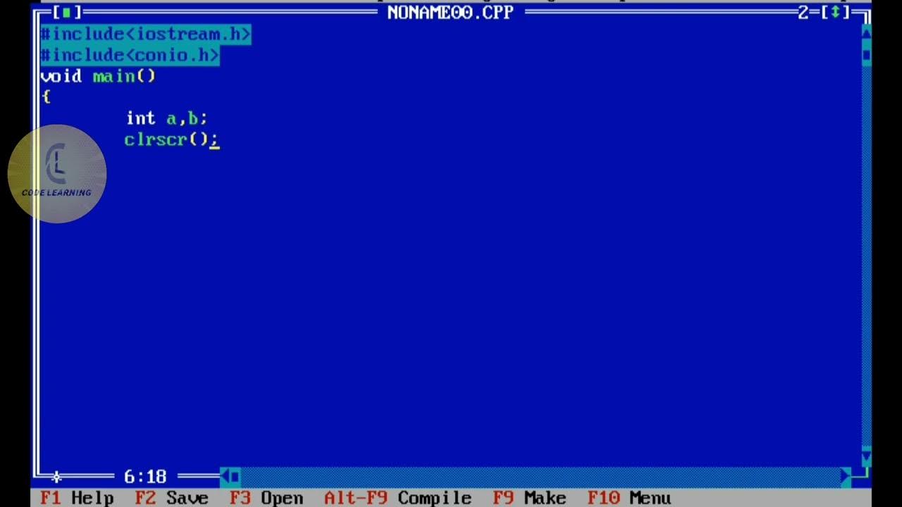 C++ | Math 'find total surface of cube' | CodeLearning - YouTube