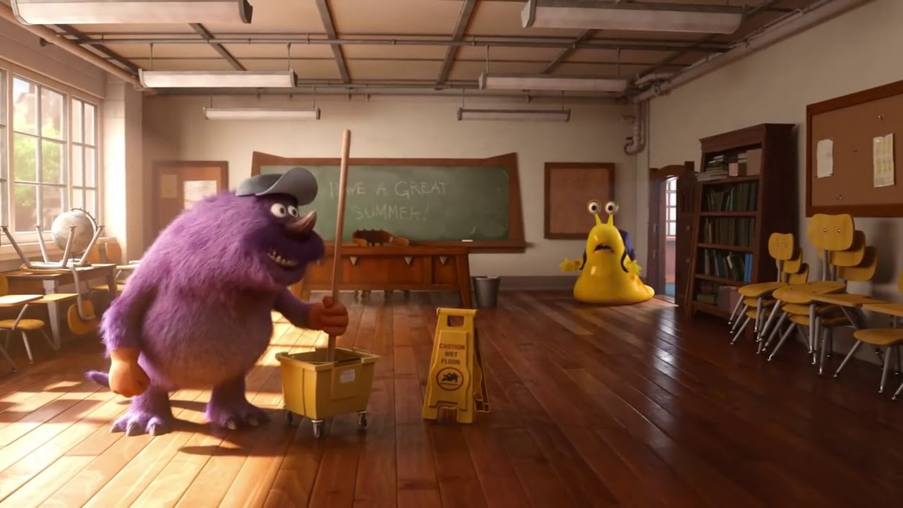 Monsters University - Post-credits scene - YouTube