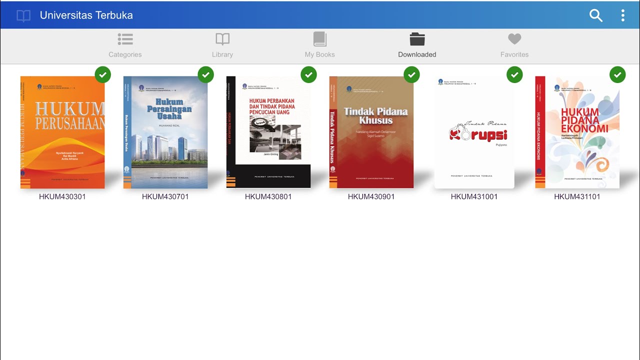 Bahan Ajar Digital Interaktif Universitas Terbuka | Bahan Ajar Digital UT Terbaru | Android ...