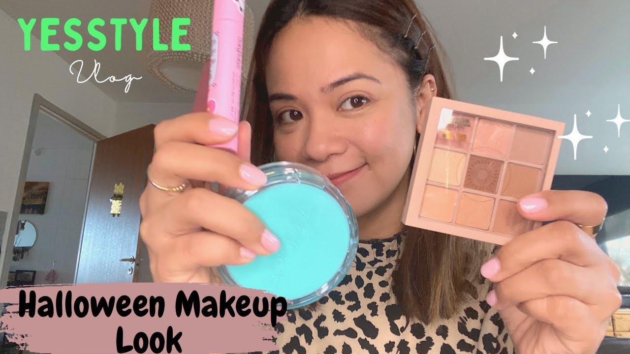Halloween Makeup Product Review || @yesstyle || Jeshie Urs - YouTube