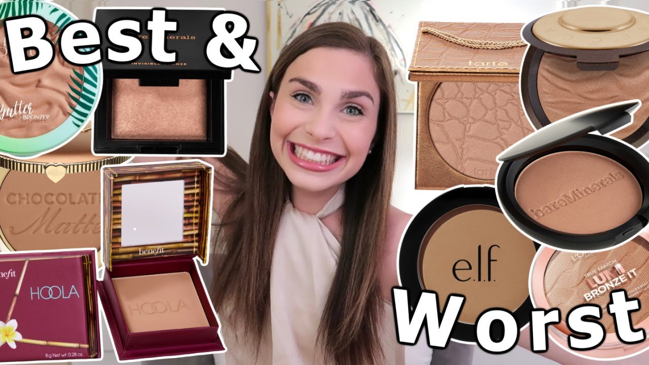 Best and Worst Bronzers // Drugstore & High End - YouTube