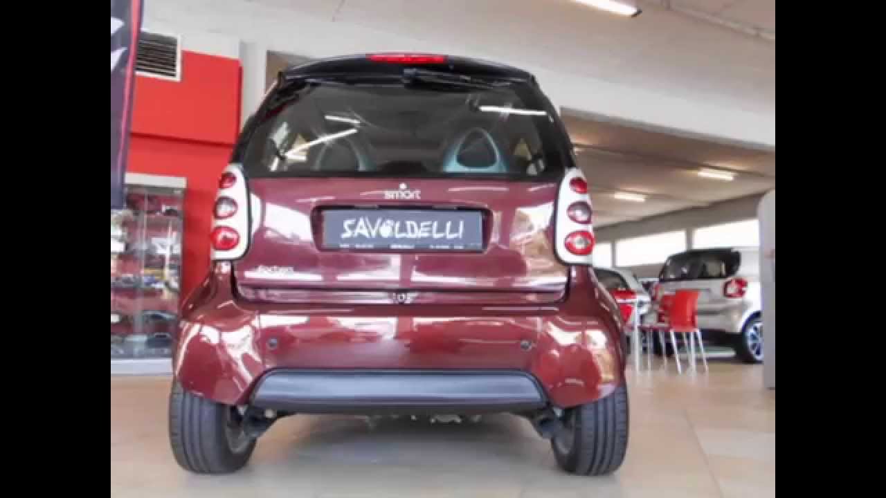 Smart ForTwo Coupe Passion Ruby Red Met. - Auto Savoldelli srl - YouTube