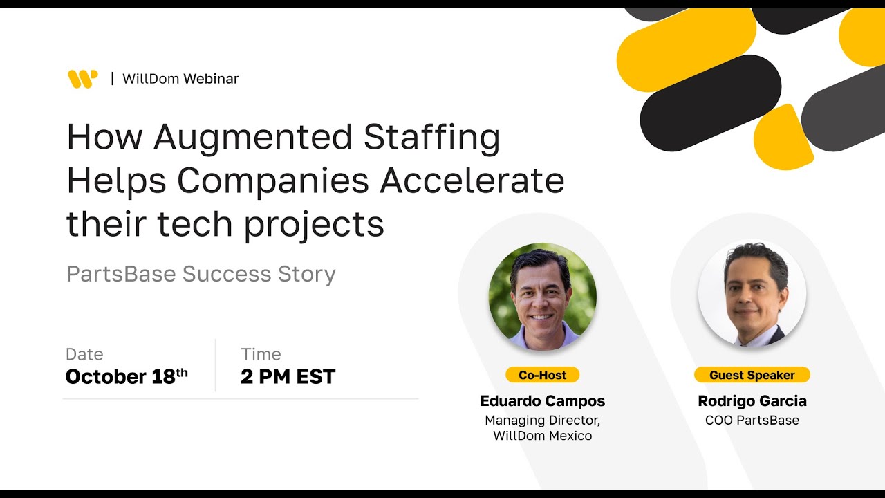 How Augmented Staffing Helps Companies Accelerate their tech projects: PartsBase Success Story ...