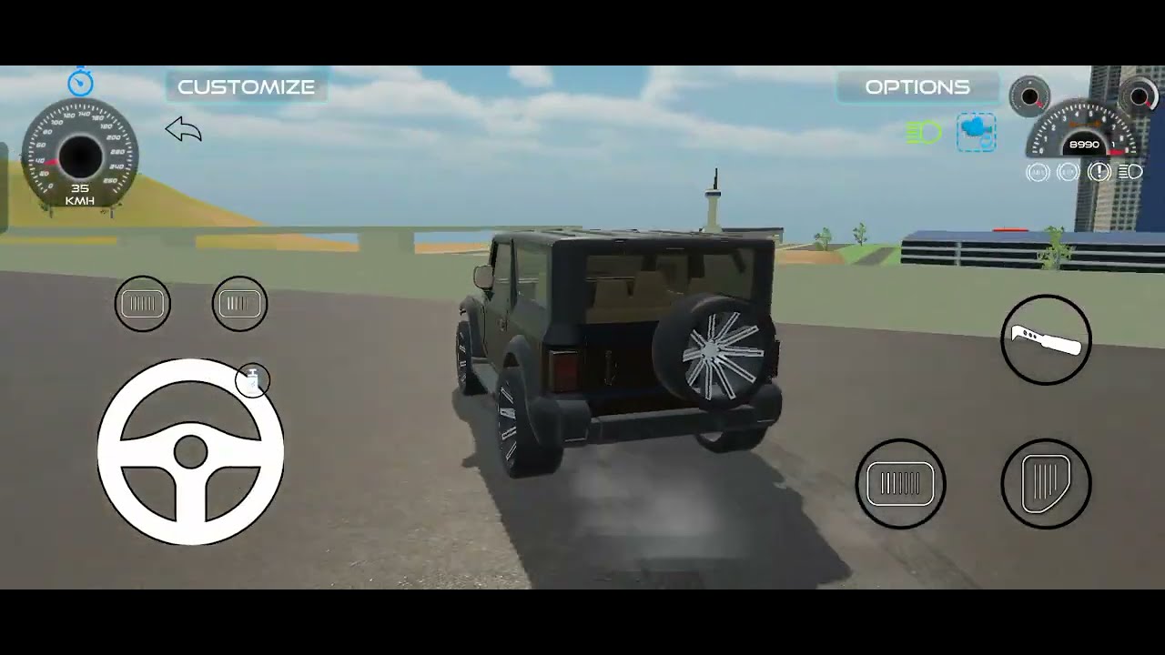 Thar car racing game 🎮 indian vehicles simulator 3d new update car game ...
