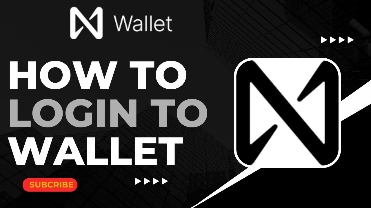 How To Login To Near Wallet ! - YouTube