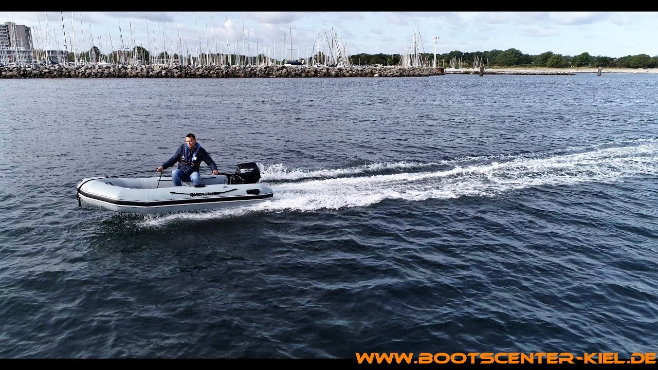 Schlauchboot Quicksilver 320 Sport mit Mercury F 9,9 MH -Bootscenter ...