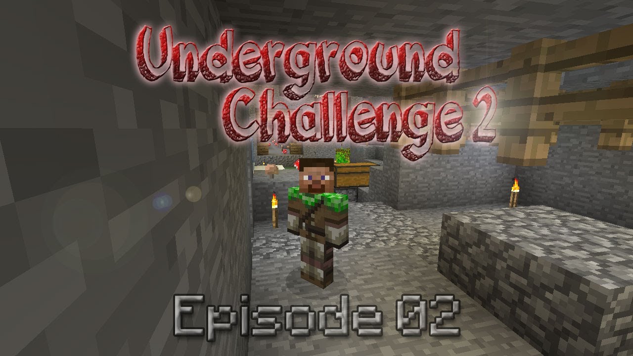 Minecraft - Underground Challenge 2 #02 - Mob spawner (HD) - YouTube