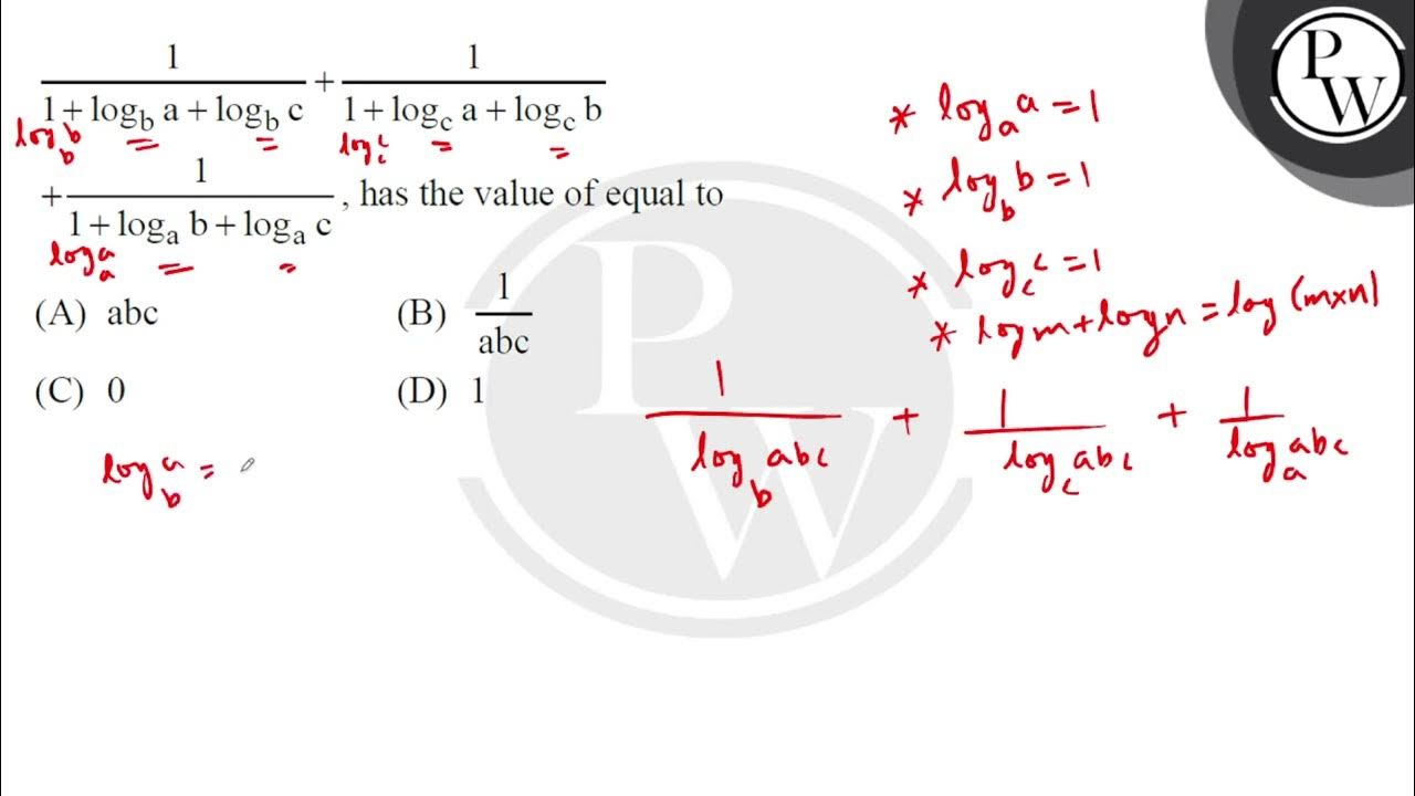 frac{1}{1+\log _{b} a+\log _{b} c}+\frac{1}{1+\log _{c} a+\log _{c} b} \) \( +\frac{1 ...