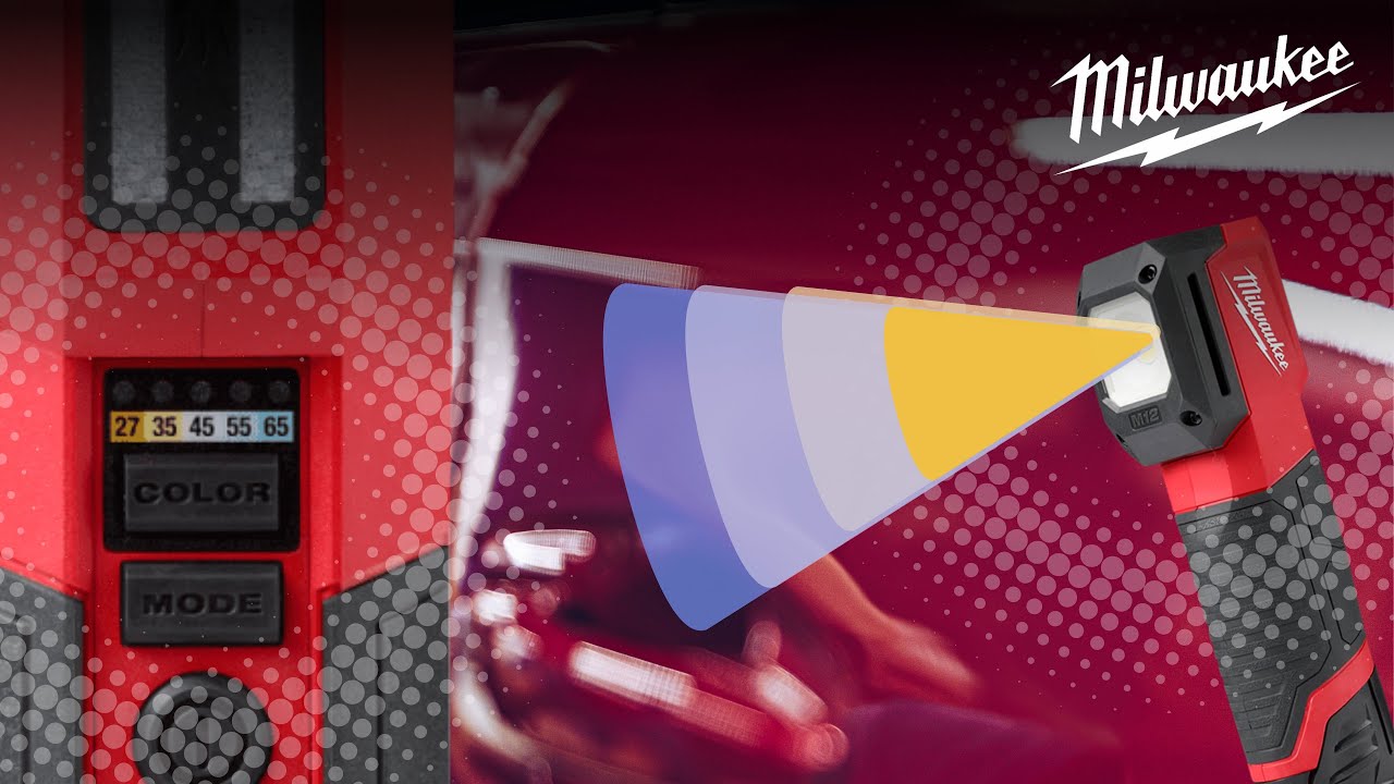 Milwaukee M12 CML - Colour Matching Light - YouTube