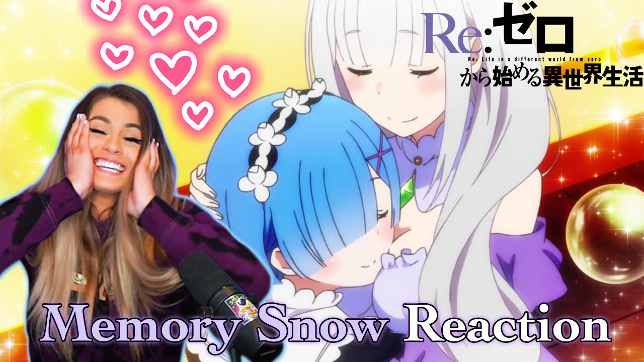 Re:ZERO Memory Snow Reaction + Review! - YouTube