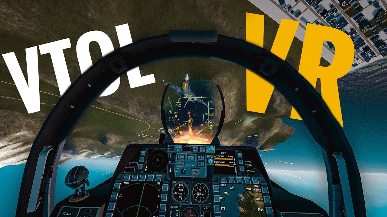Flying Fighter Jets in VR is CRAZY | VTOL VR - YouTube