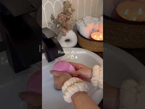Mi rutina de cuidado facial de domingo por la noche 🧖🏽‍♀️✨🪞#asmr #rutinadenoche #cuidadodelapiel