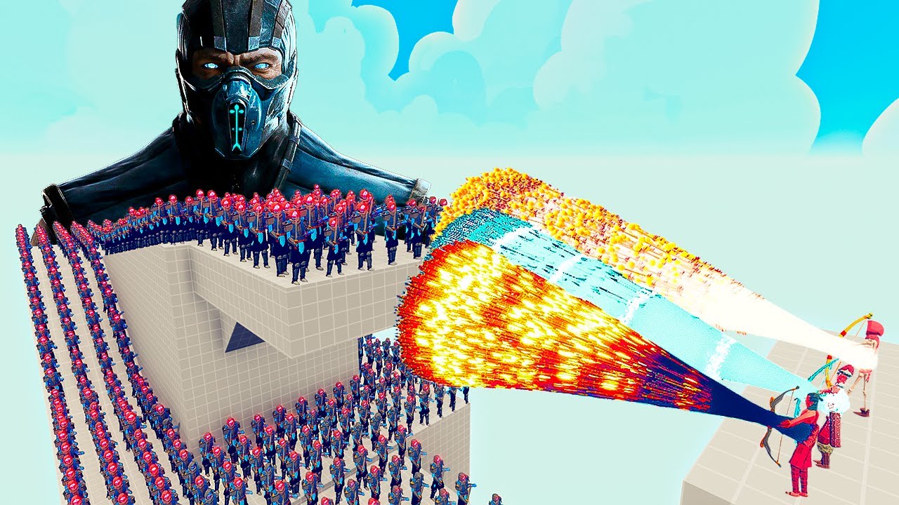 100x SUB-ZERO + 2x GIANT vs 3x EVERY GOD - Totally Accurate Battle ...