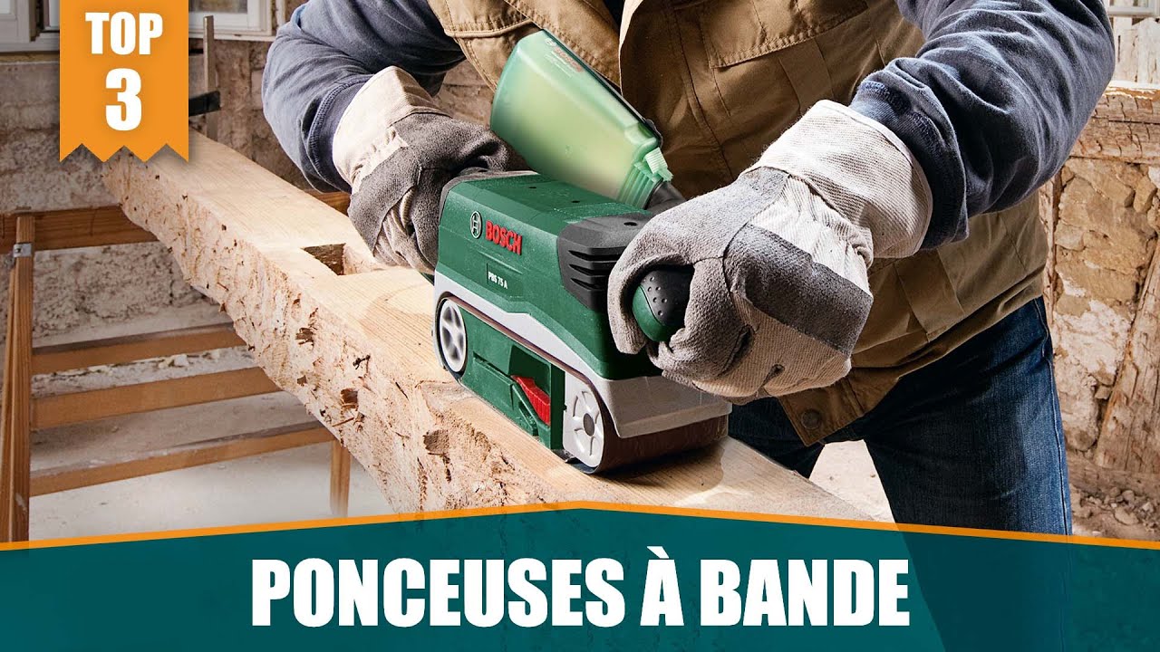 MEILLEURES PONCEUSES À BANDE - TOP 3 COMPARATIF - YouTube