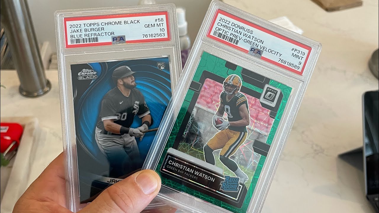 COMC Sports Card Platform - Examples of singles and slabs I am sending ...