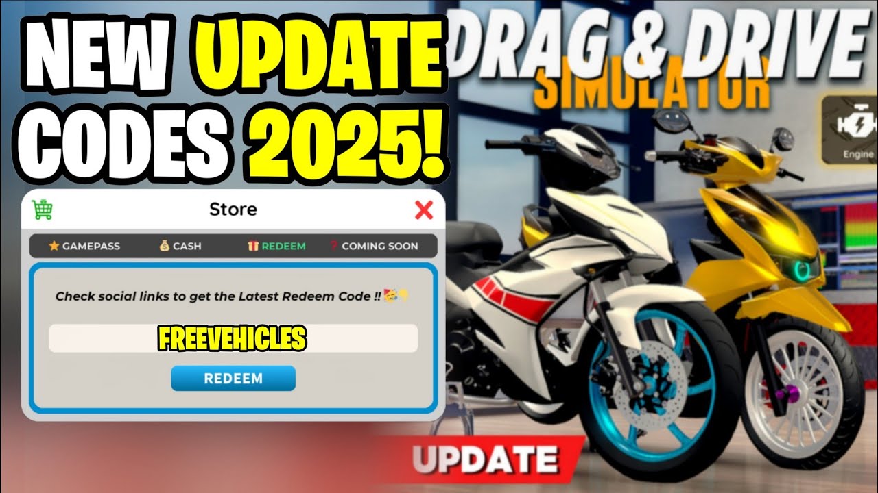 *NEW* ALL WORKING CODES FOR DRAG DRIVE SIMULATOR IN JULY 2025! ROBLOX ...