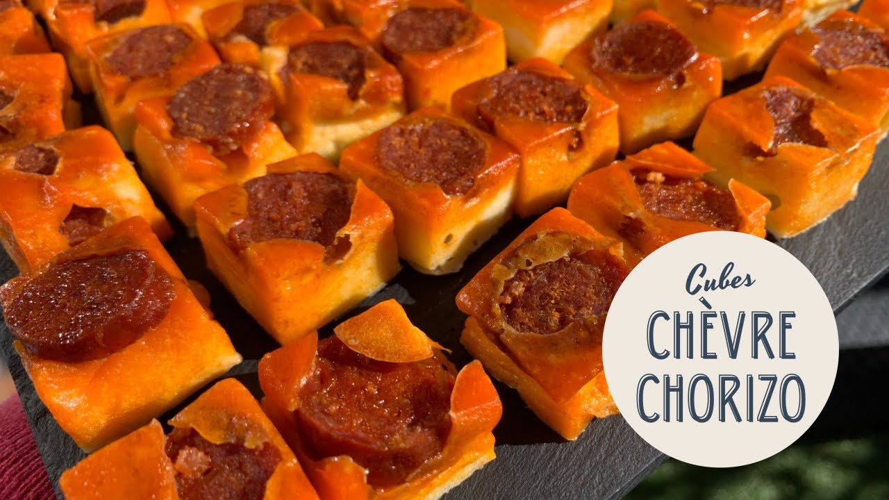 CUBES CHORIZO CHÈVRE : l'atelier culinaire Guy Demarle - YouTube