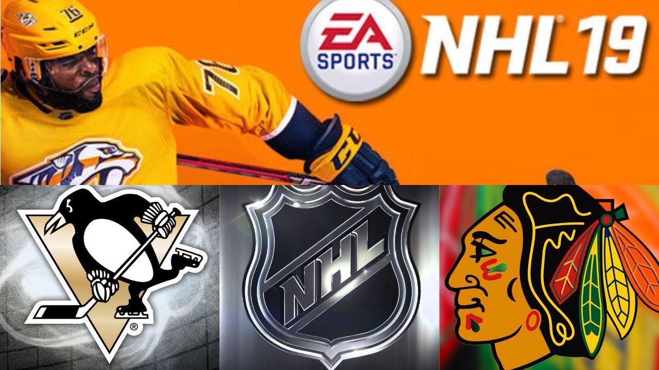 NHL 19 Season Mode: Pittsburgh Penguins vs Chicago Blackhawks (Xbox One ...