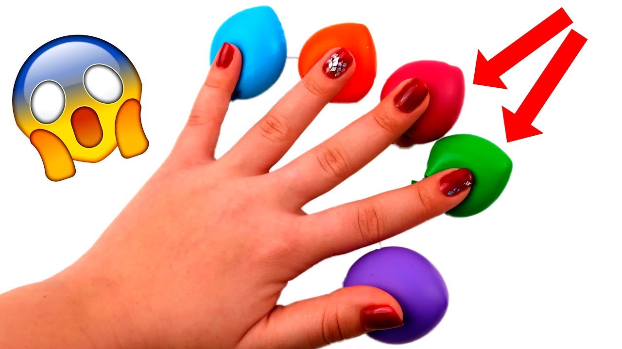 Fac Slime cu Ingrediente Secrete din Baloane Mici - Making Slime with ...