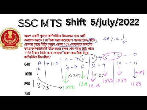 ssc mts previous year math question paper 5/july/2022 #sscmts2022 #2023 ...