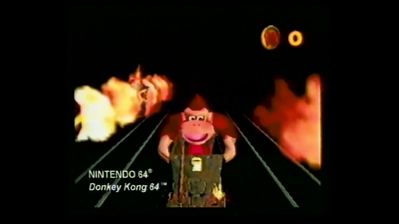 Donkey Kong 64 - Extended Promotional Gameplay Trailer - YouTube