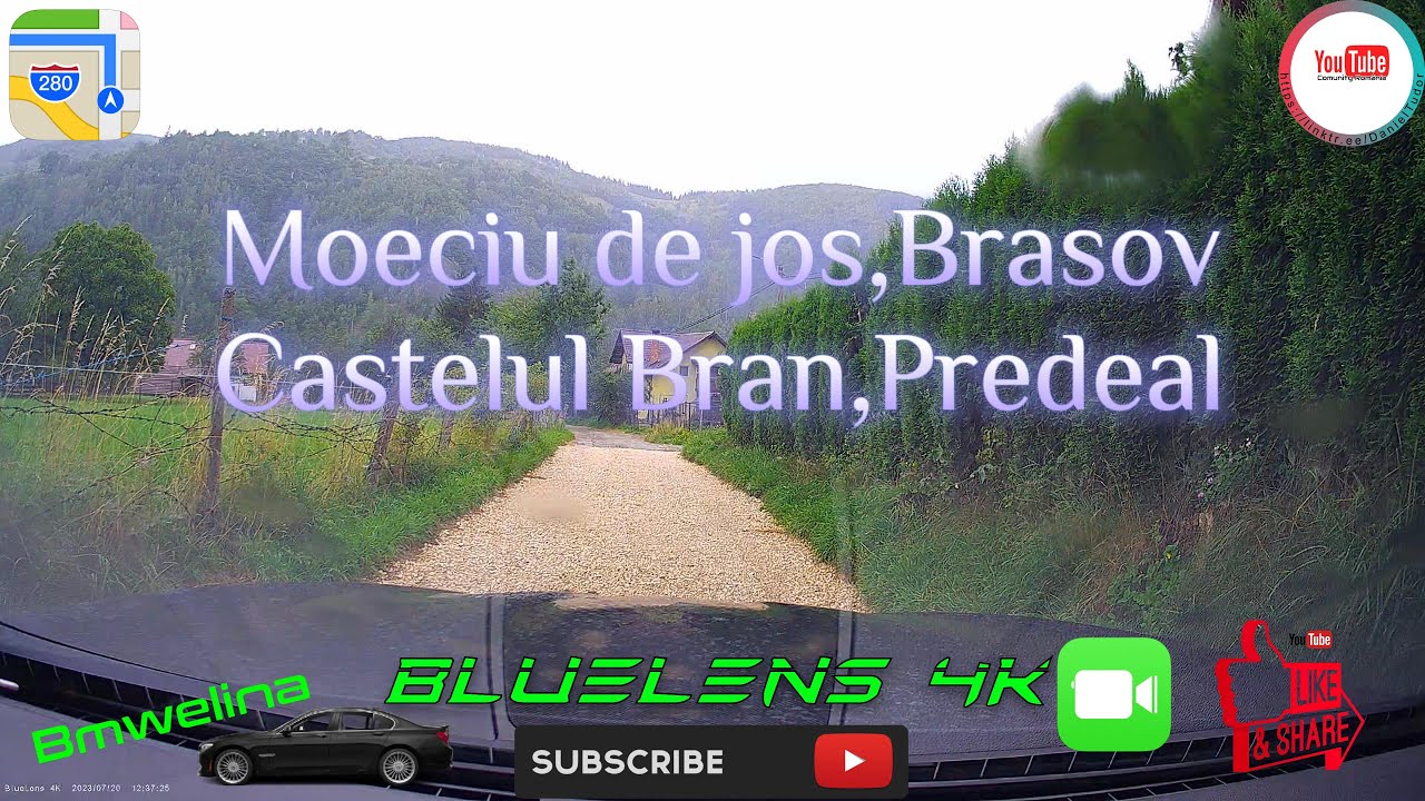 traseu Moeciu de jos | Brasov | Castelul Bran - Predeal 4K - YouTube