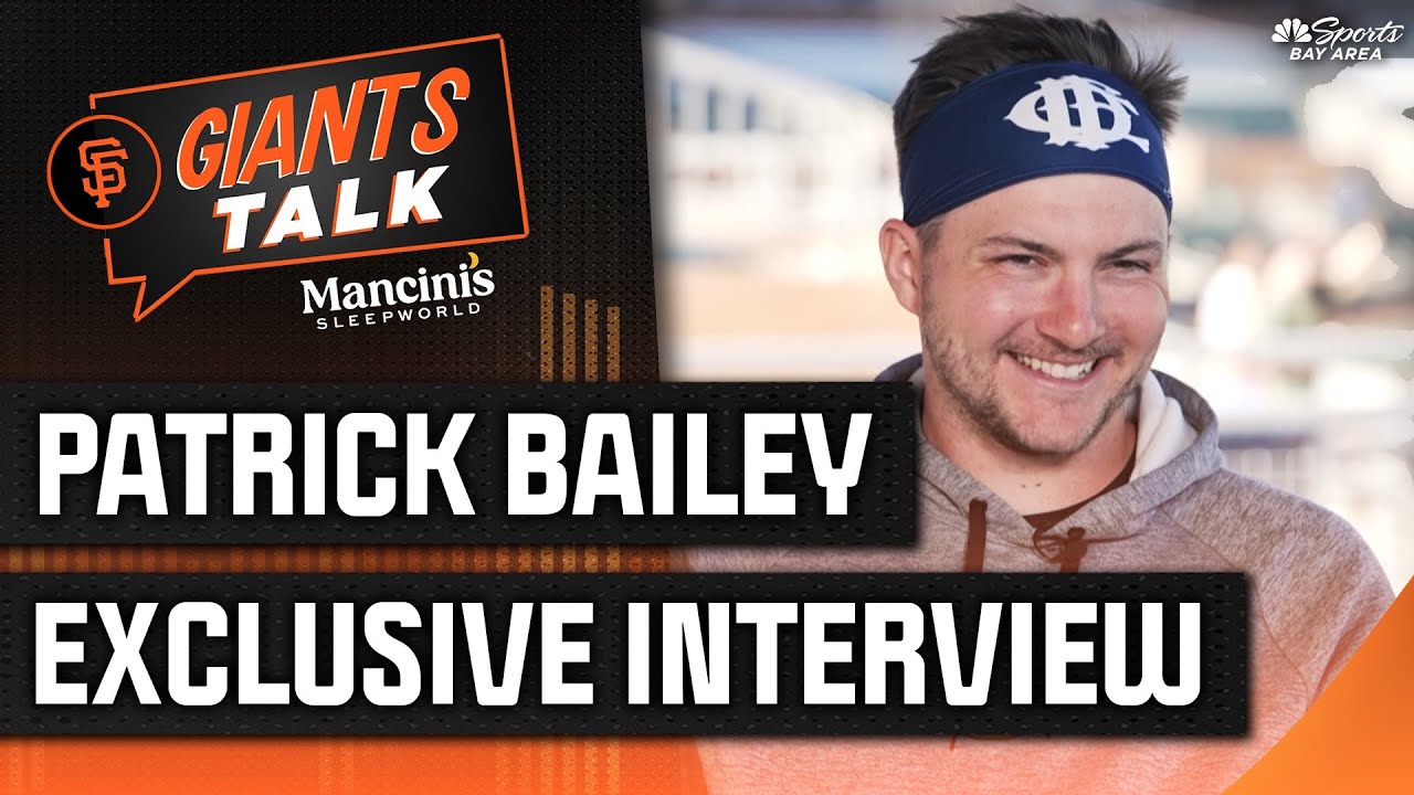 Patrick Bailey reacts to winning Gold Glove, shares 2025 season goals ...