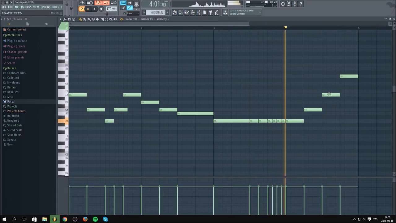 Making Dubstep in FL Studio [August 18th] - YouTube