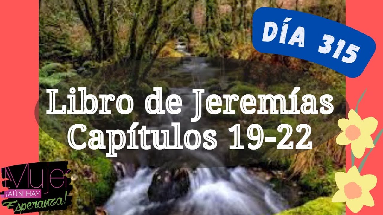 Jeremías 19, 20, 21 y 22 - YouTube