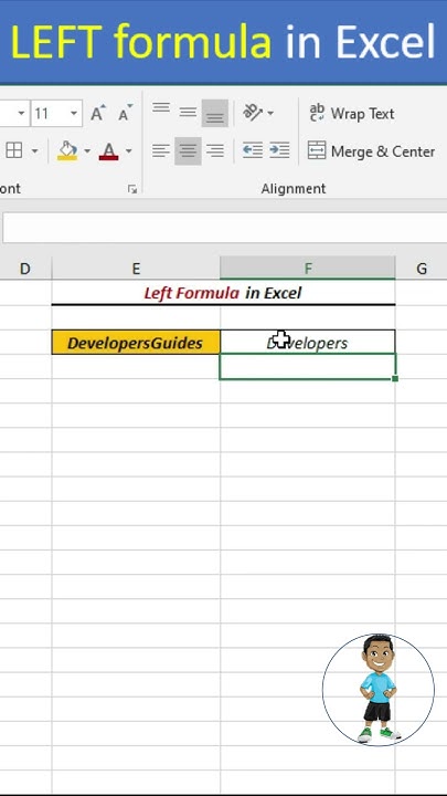 Excel Job Interview Questions Left Formula In Excel Excel Microsoftexcel Exceltips