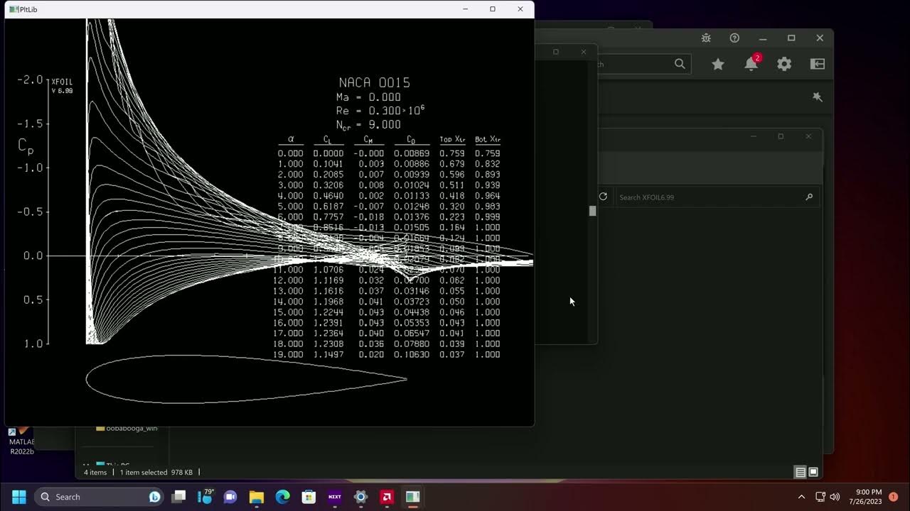 EAS3101 XFOIL Assignment - YouTube