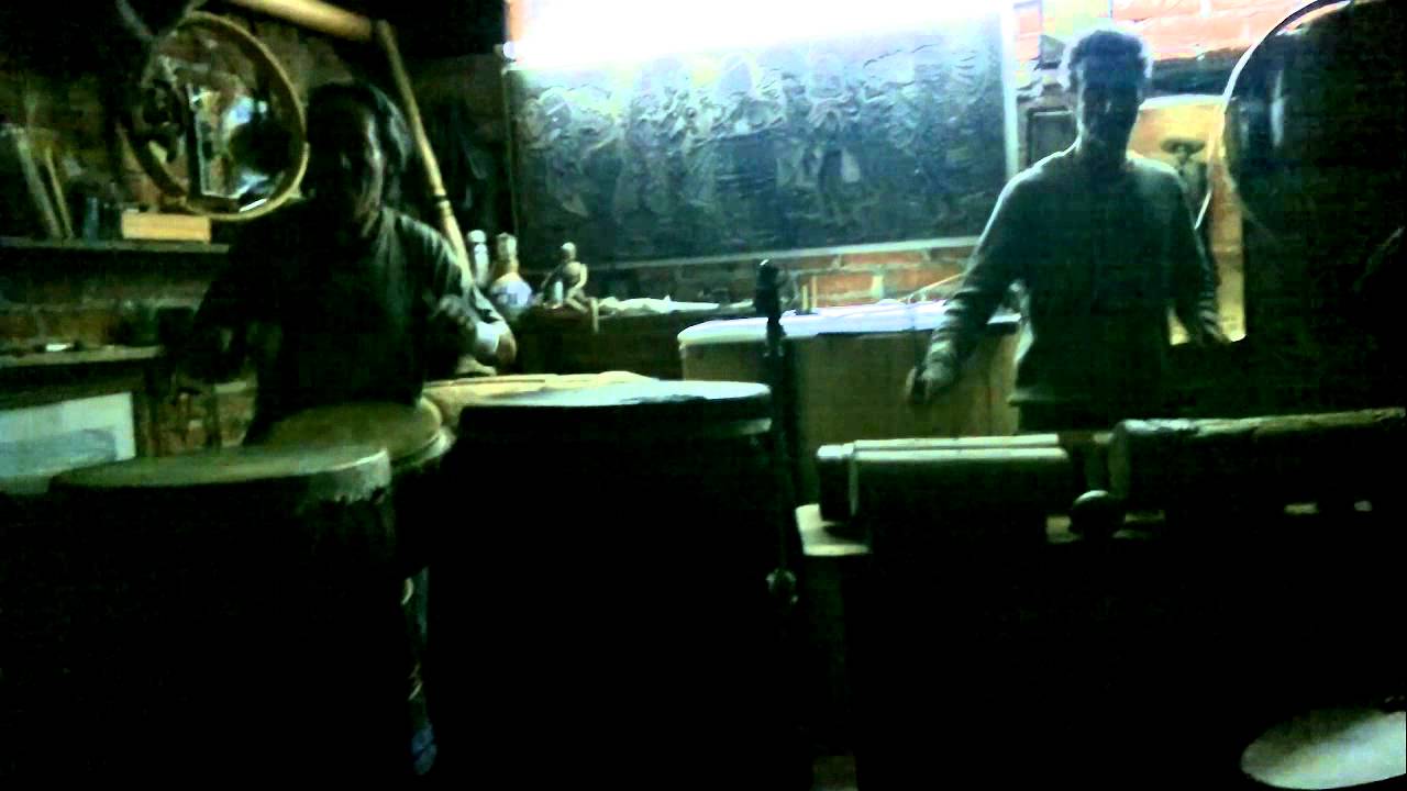 AZTEC HUEHUETL TEPONAZTLE DRUM PERCUSSION + AFRICAN & EUROPEAN ...