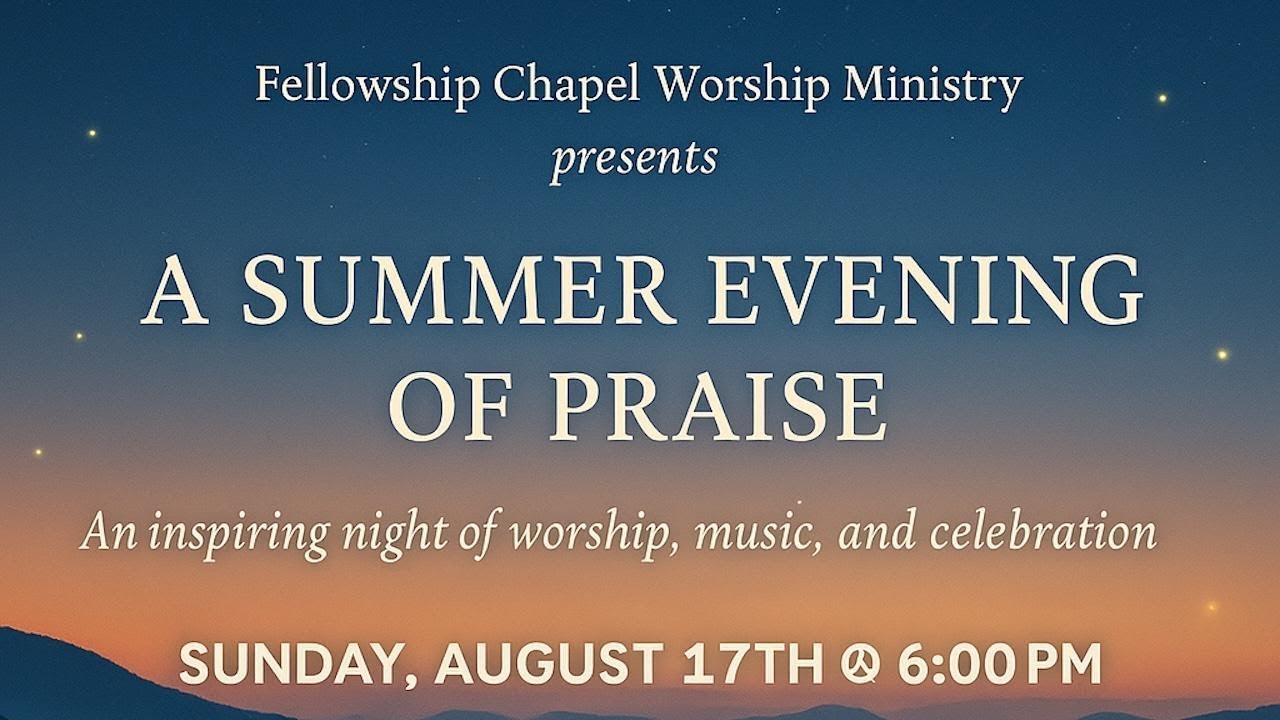 A Summer Evening of Praise - YouTube