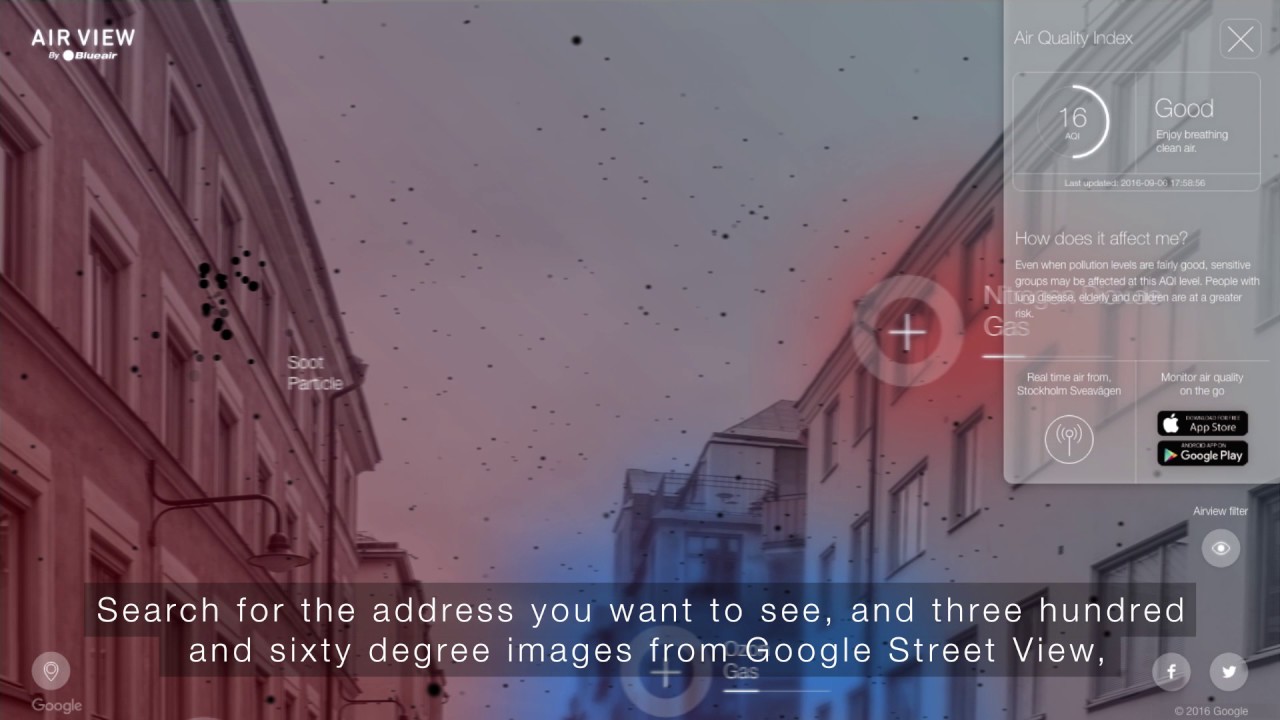 Air View - See what's in the air you breathe! - YouTube