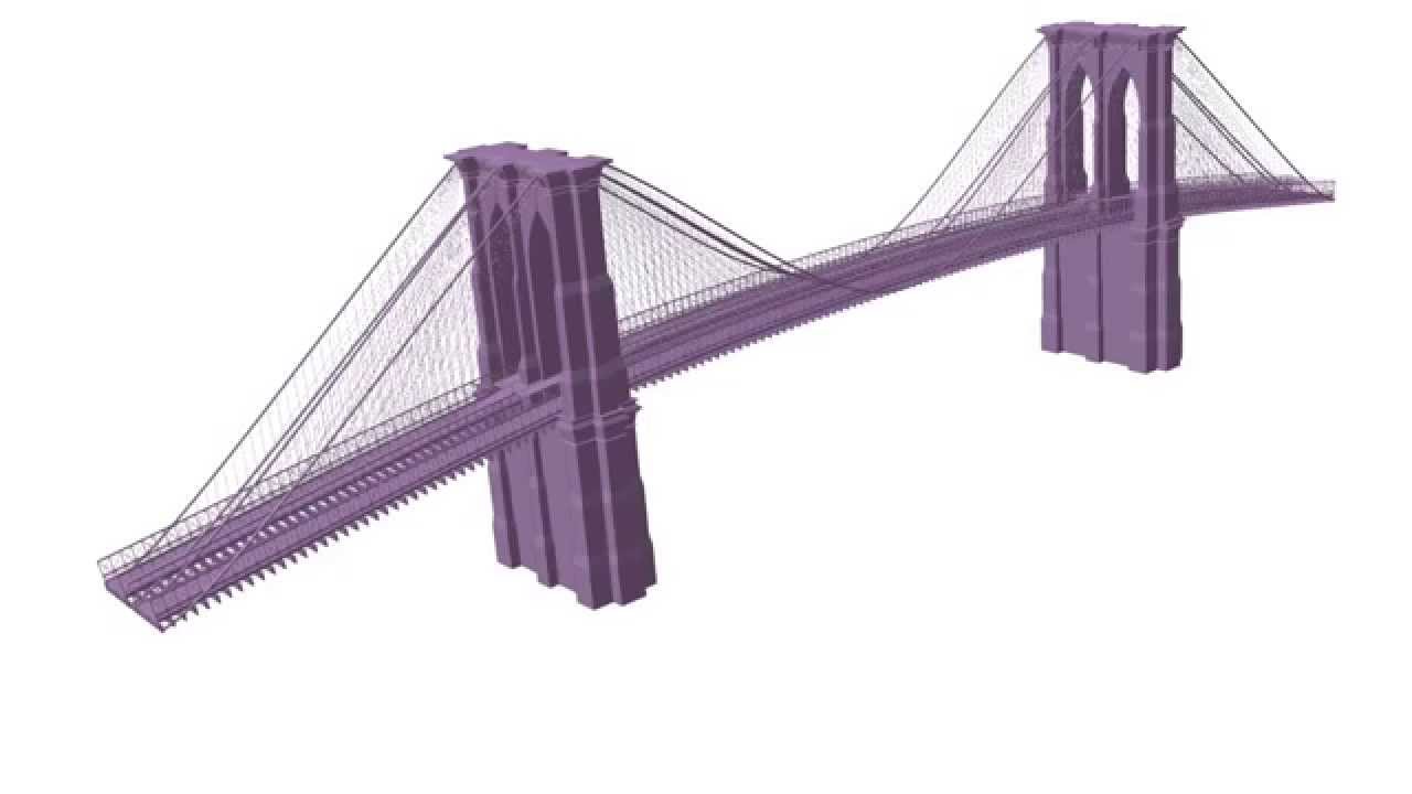 Brooklyn Bridge - CATIA - YouTube