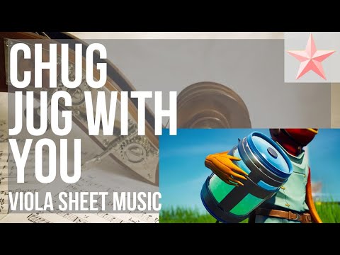 SUPER EASY Viola Sheet Music: How to play Chug Jug With You (Number One ...