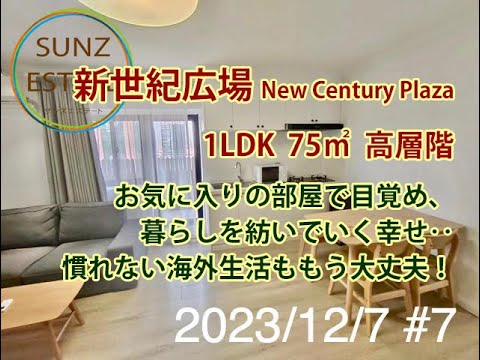 上海 婁山関路 新世紀広場 1LDK 75㎡ 高層階 地下鉄2,15号線「婁山関路駅」歩9分 - YouTube
