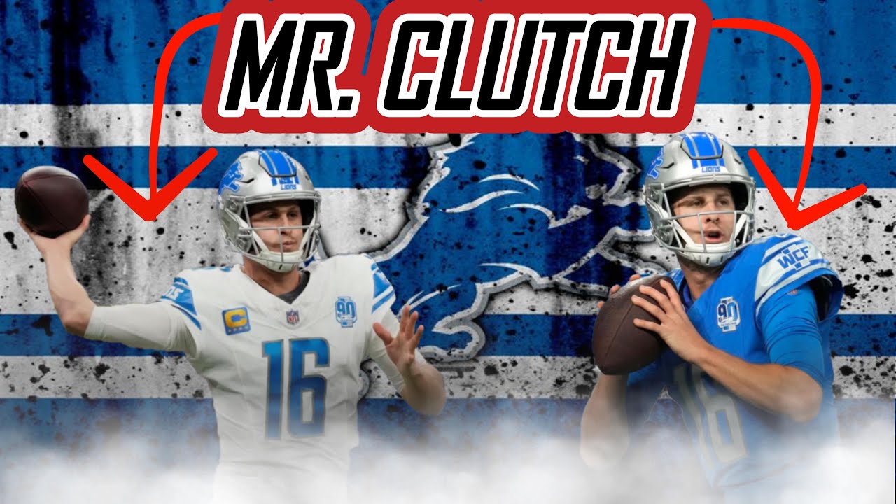 ICE VEINS! Jared Goff Keeps Coming Up CLUTCH For Detroit Lions! - YouTube