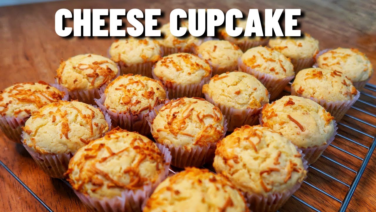 Easy Homemade Cheese Cupcake Recipe - YouTube