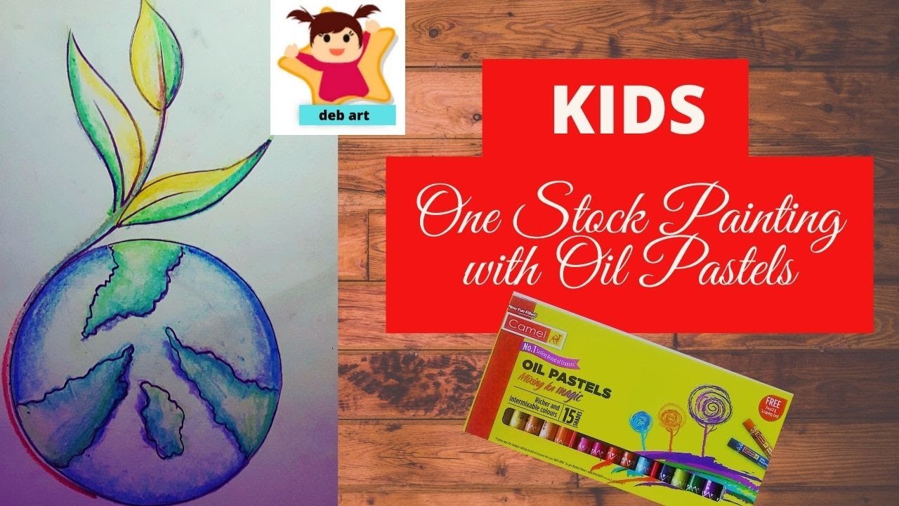 world environment day drawing\save environment painting oil pastels ...