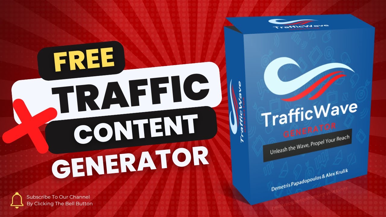 TrafficWave Generator Full Walkthrough and Demo - YouTube