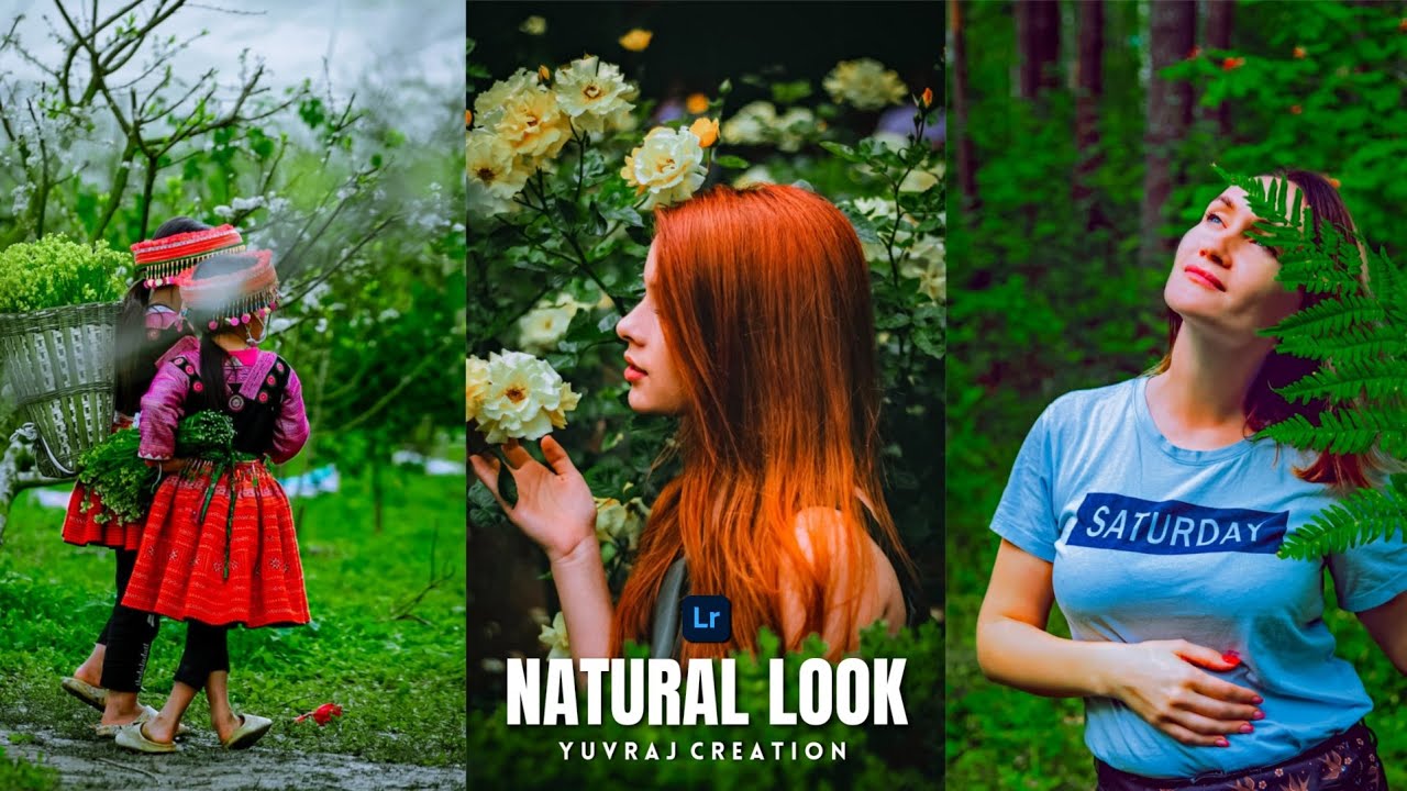Natural look photo editing in lightroom | Lightroom Presets | Yuvraj ...