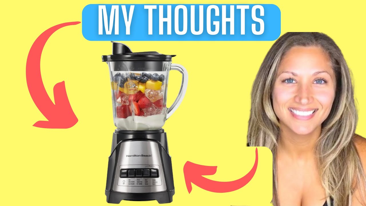 Hamilton Beach Power Elite Wave Action blender Review - YouTube